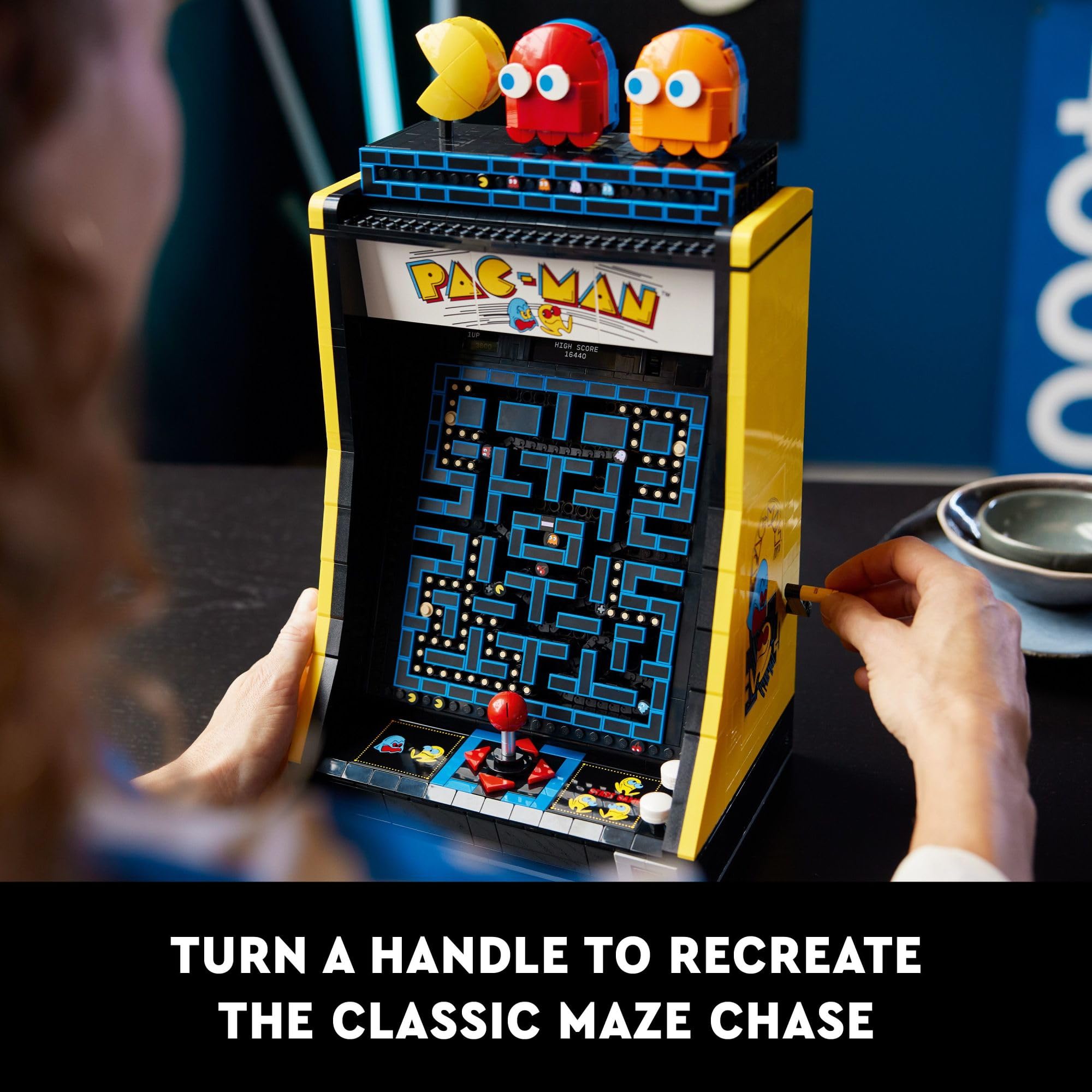 Mua Icons PAC-Man Arcade Building Kit, Build a Replica Model of a ...
