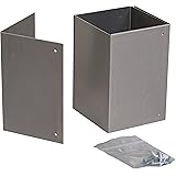 Amazon.com : 4x4 Rust-Free, Adjustable Trimmer Guard for Mailbox Post ...