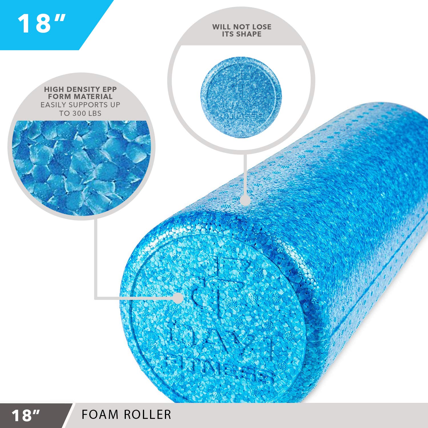 Mua High-Density Round Foam Rollers - 4 Size and 8 Color Options ...