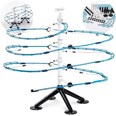 Buy Discovery Kids Suspension Marble Run Set, Build Your Own Marble ...
