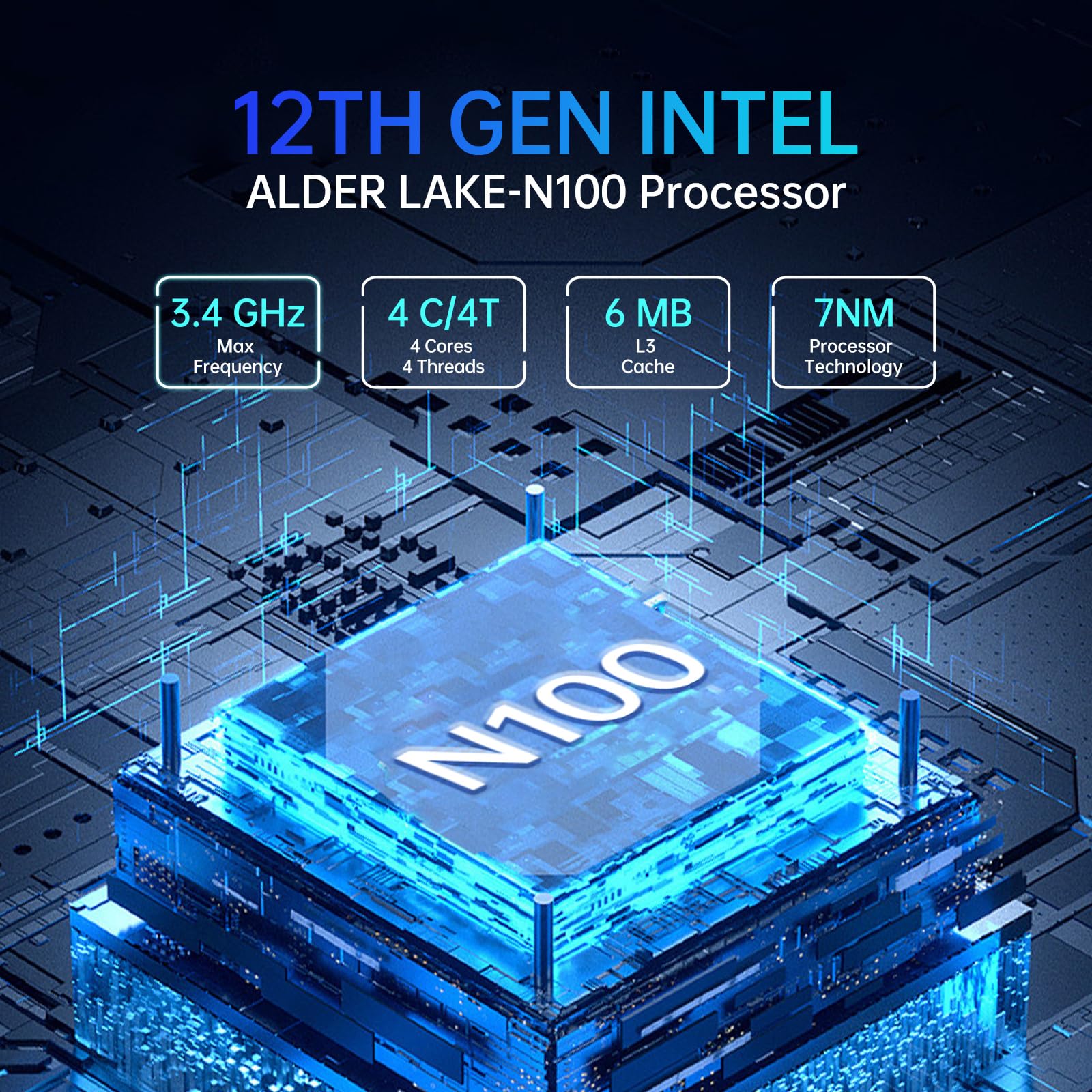 Mua MOREFINE M9 Mini PC Windows 11 Pro, 12th Gen AlderLake N100(Up to 3.4GHz) Mini Computers ...