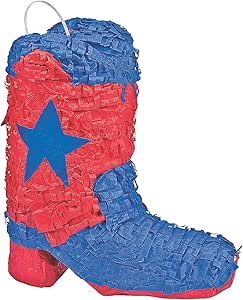Amazon.com: Cowboy Boot Pinata - Western Party Decor: Toys & Games
