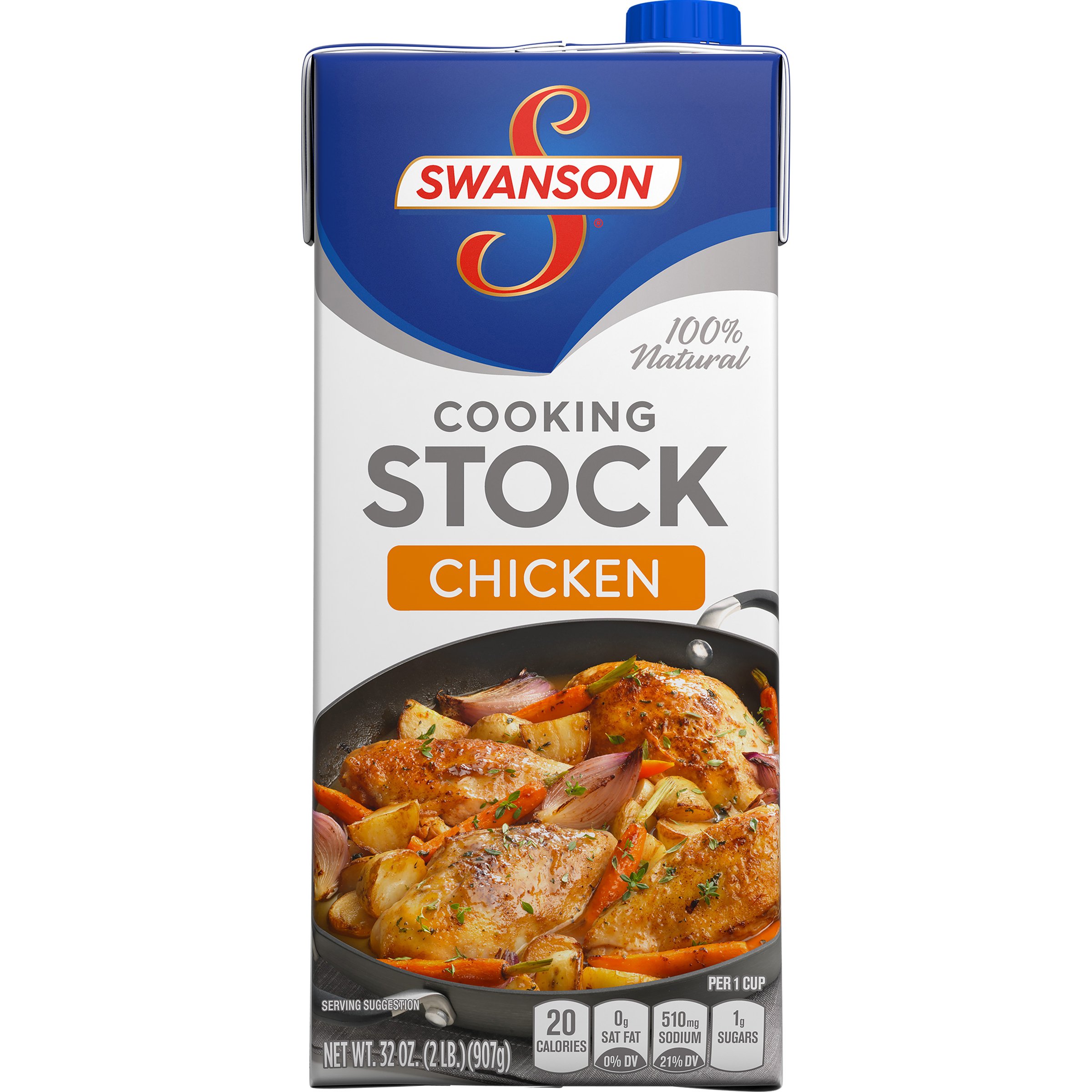 Amazon.com : Swanson Beef Stock, 32 oz. (Pack of 12) : Grocery ...