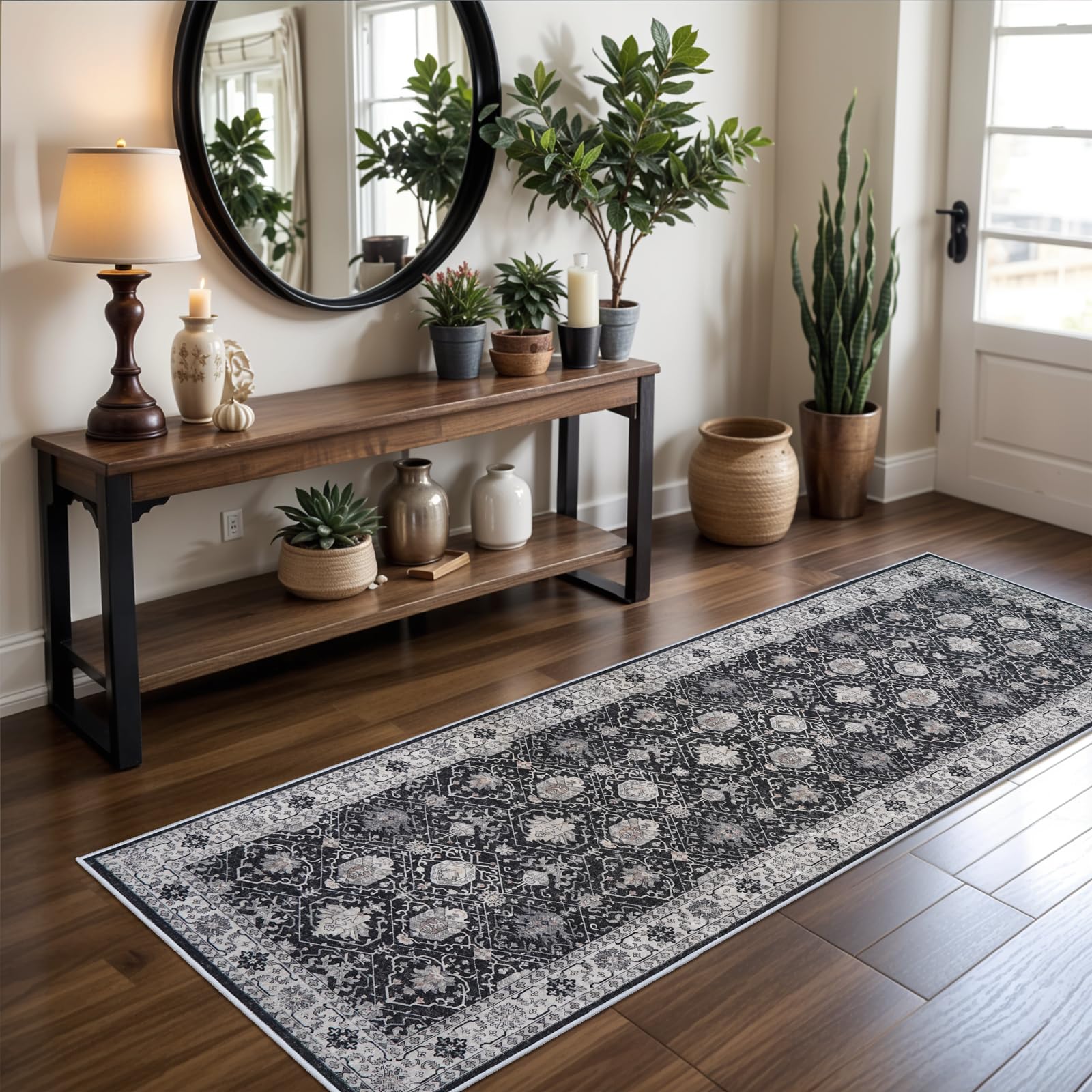 Hallway Washable Runner Rug - 2x6 Kitchen Rugs Entryway Rug Runner ...