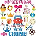 Amazon.com: 27 Pcs Birthday Cruise Door Magnets Decorations Funny ...