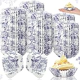 Amazon.com: Tanlade 350 Pcs Square Mini Cupcake Liners Disposable ...