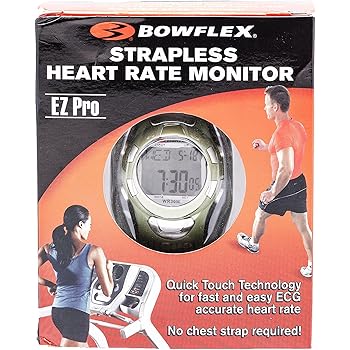 Amazon.com : Bowflex Classic Strapless Heart Rate Monitor Watch (Black ...