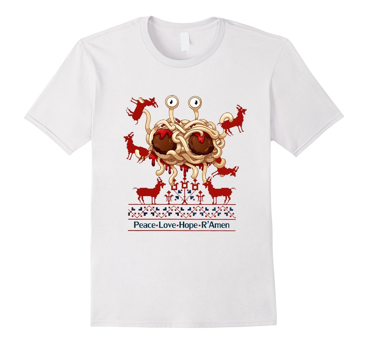 FSM Flying Spaghetti Monster Pastafarian RAmen Holiday-CD – Canditee