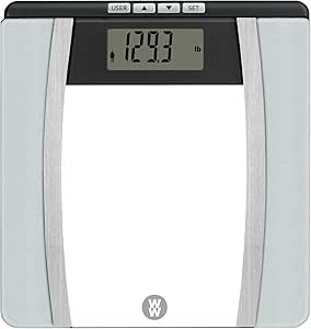 Amazon.com: WW Scales by Conair Body Analysis Glass Bathroom Scale ...