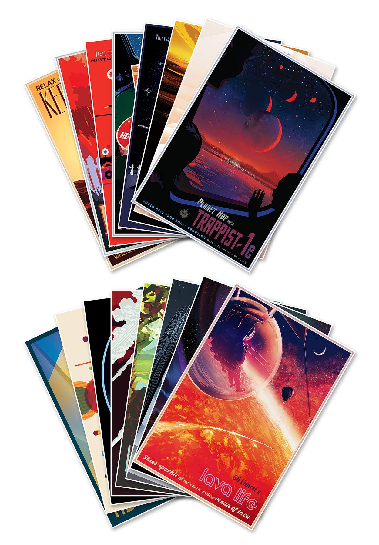 Mua Complete Set of Sixteen (16) NASA Jet Propulsion Lab (JPL) Visions ...