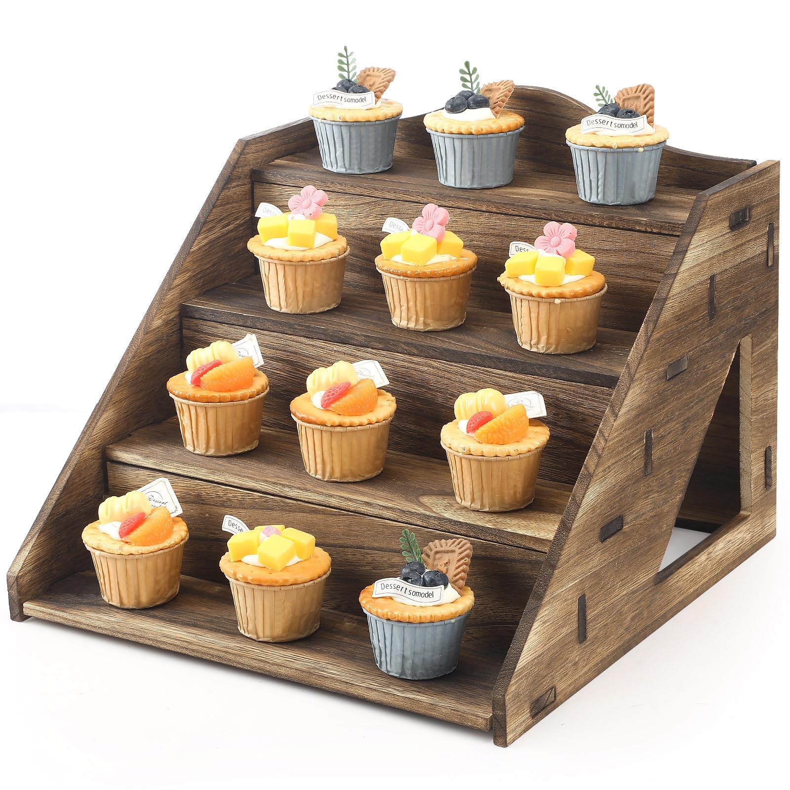 Yousoontic Wooden Retail Table Display Stand Farmhouse Retail Wooden ...