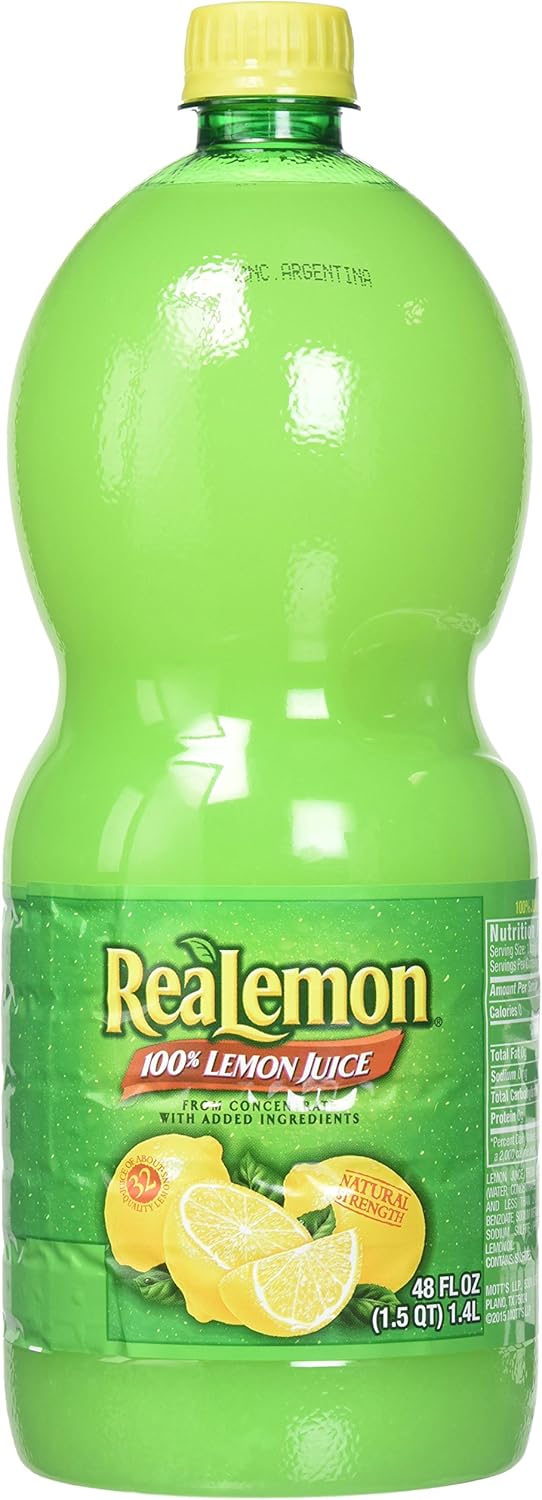 Realemon 100% Lemon Juice, 48 oz: Amazon.ca: Grocery