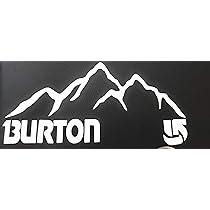 Snowboard Stickers Burton Snowboarding Mountain Logo Vinyl Sticker ...