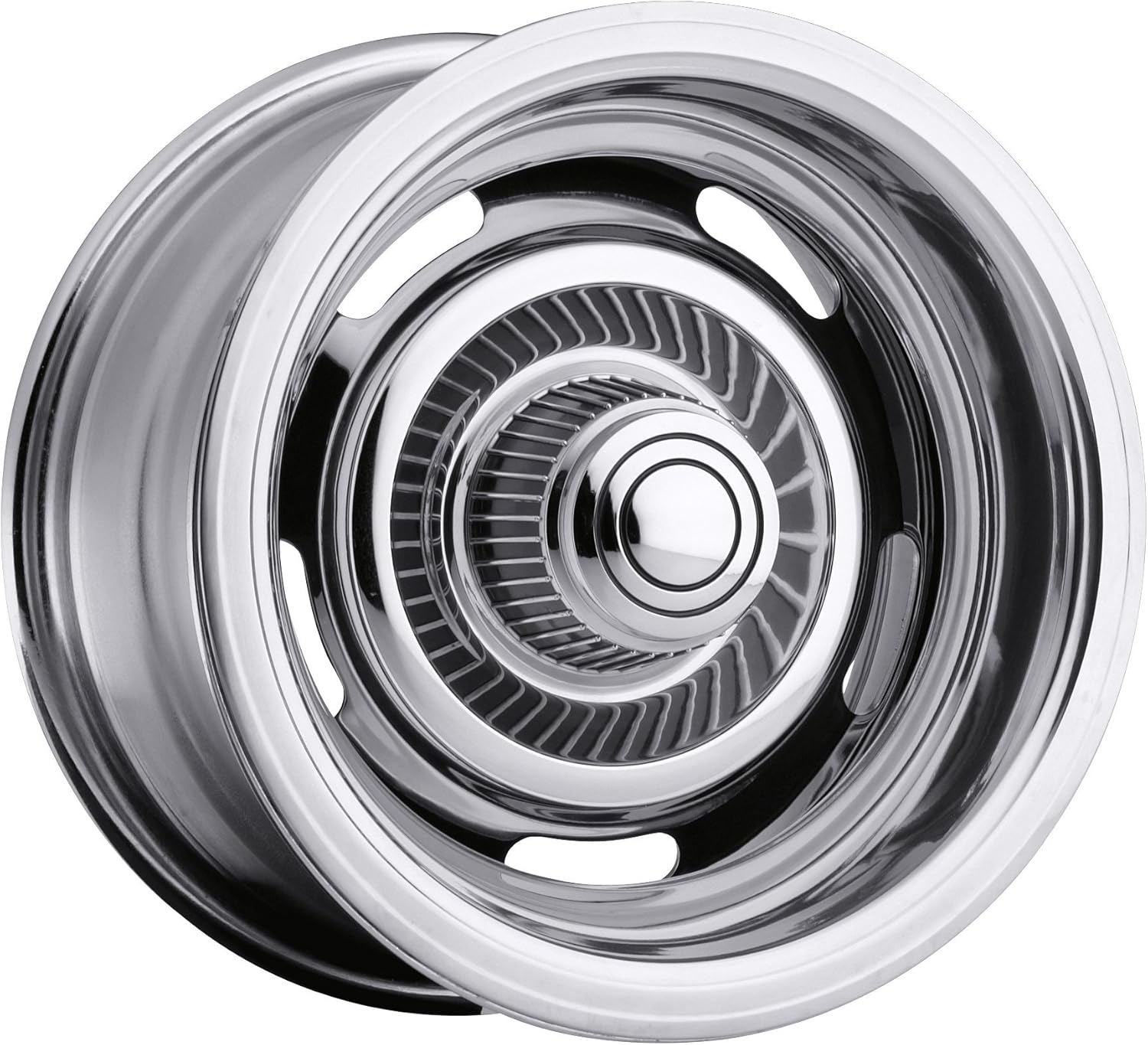 Amazon.com: Vision Rally 57 Chrome Wheel (15x7"/5x4.5"): Automotive