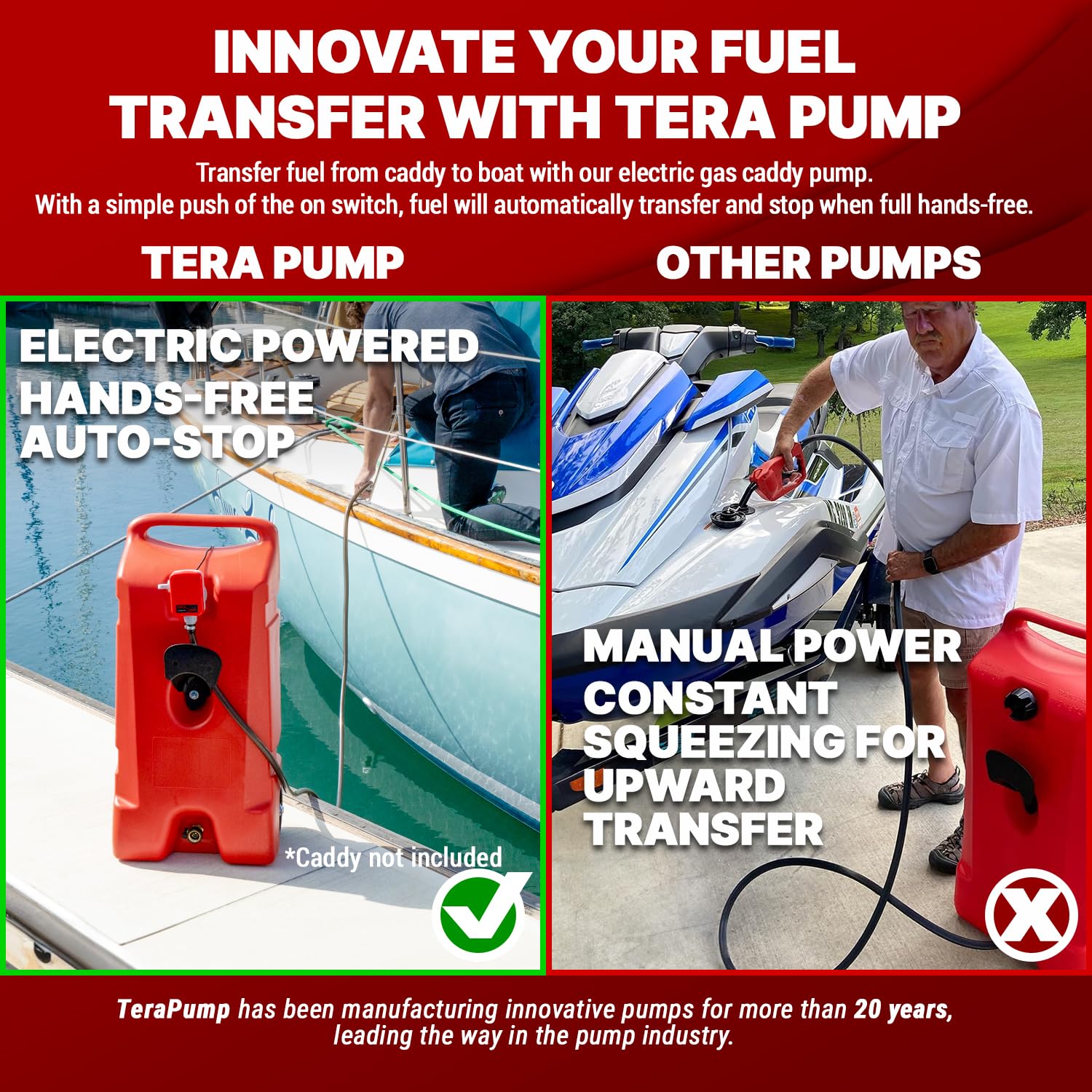 Mua Next Gen Automatic Gas Caddy Fuel Transfer Pump with Auto-Stop ...