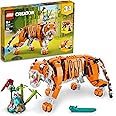 Amazon.com: LEGO Creator 3in1 Majestic Tiger 31129 Building Kit; Animal ...