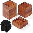 Amazon.com: FASONLA Bed Risers (Set of 8) Furniture Risers Lifts Height ...