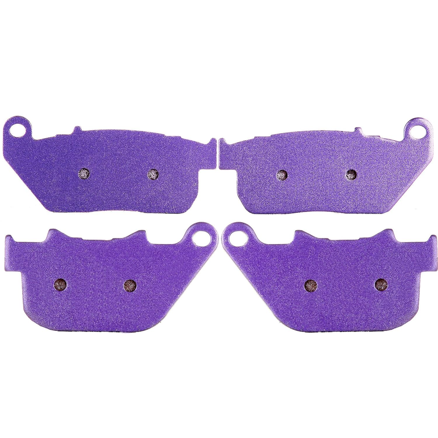 Amazon.com: ECCPP FA381 Brake Pads Front and Rear Carbon Fiber ...