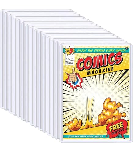 Comic Book Protector 1 X MAGAZINE/GOLDEN AGE Comic Toploaders Crystal ...