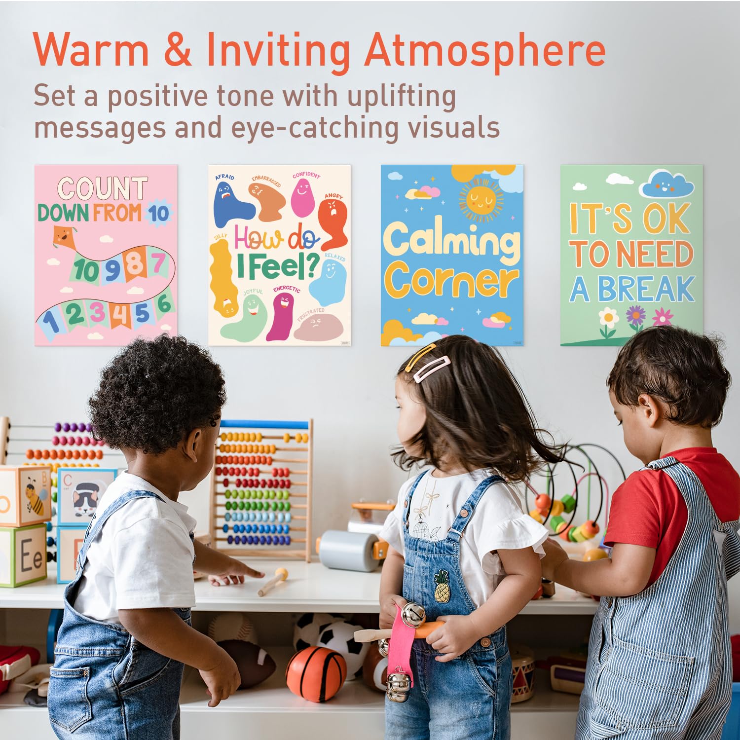 Mua S&O Set of 10 Calming Corner Classroom Feelings Posters - Peaceful ...