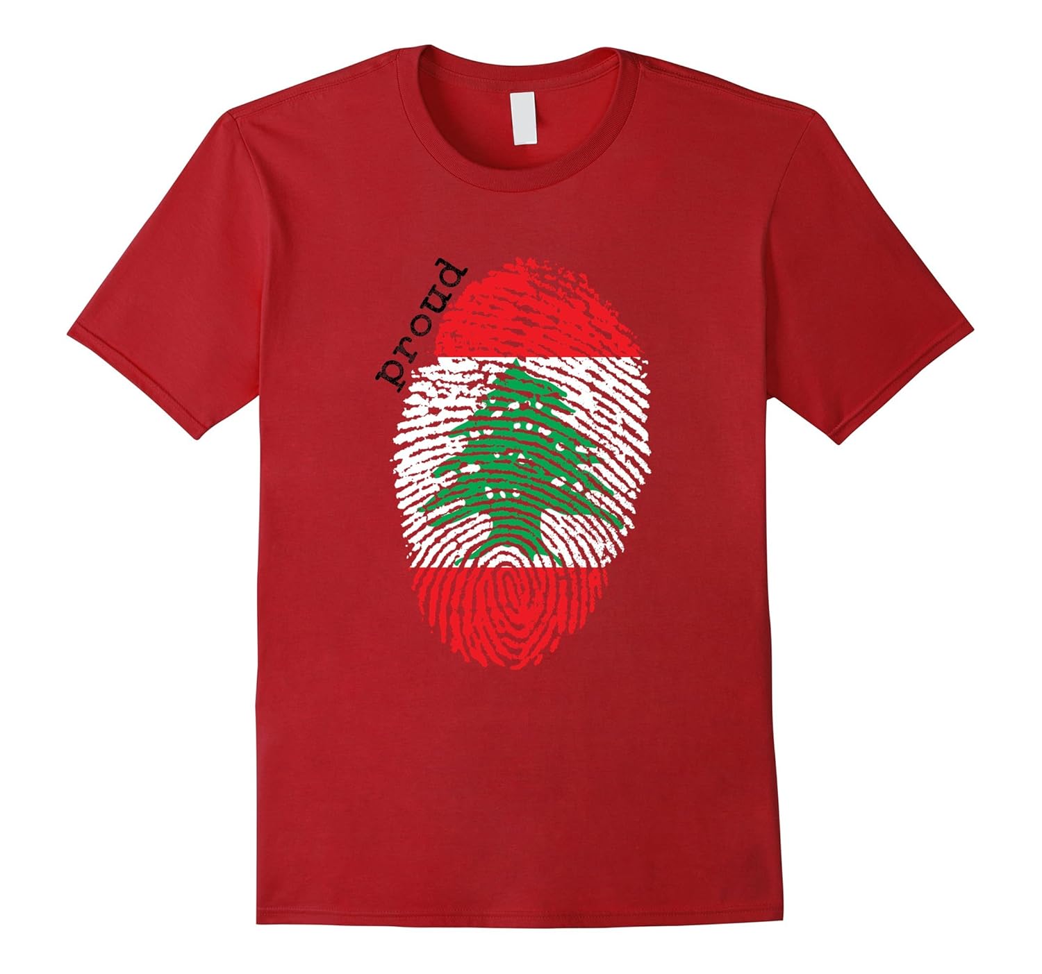 Lebanon flag t-shirt – Lebanon National Flag-TD – theteejob