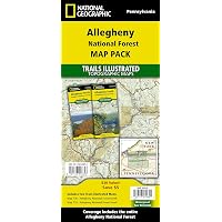 Allegheny National Forest [Map Pack Bundle] (National Geographic Trails ...