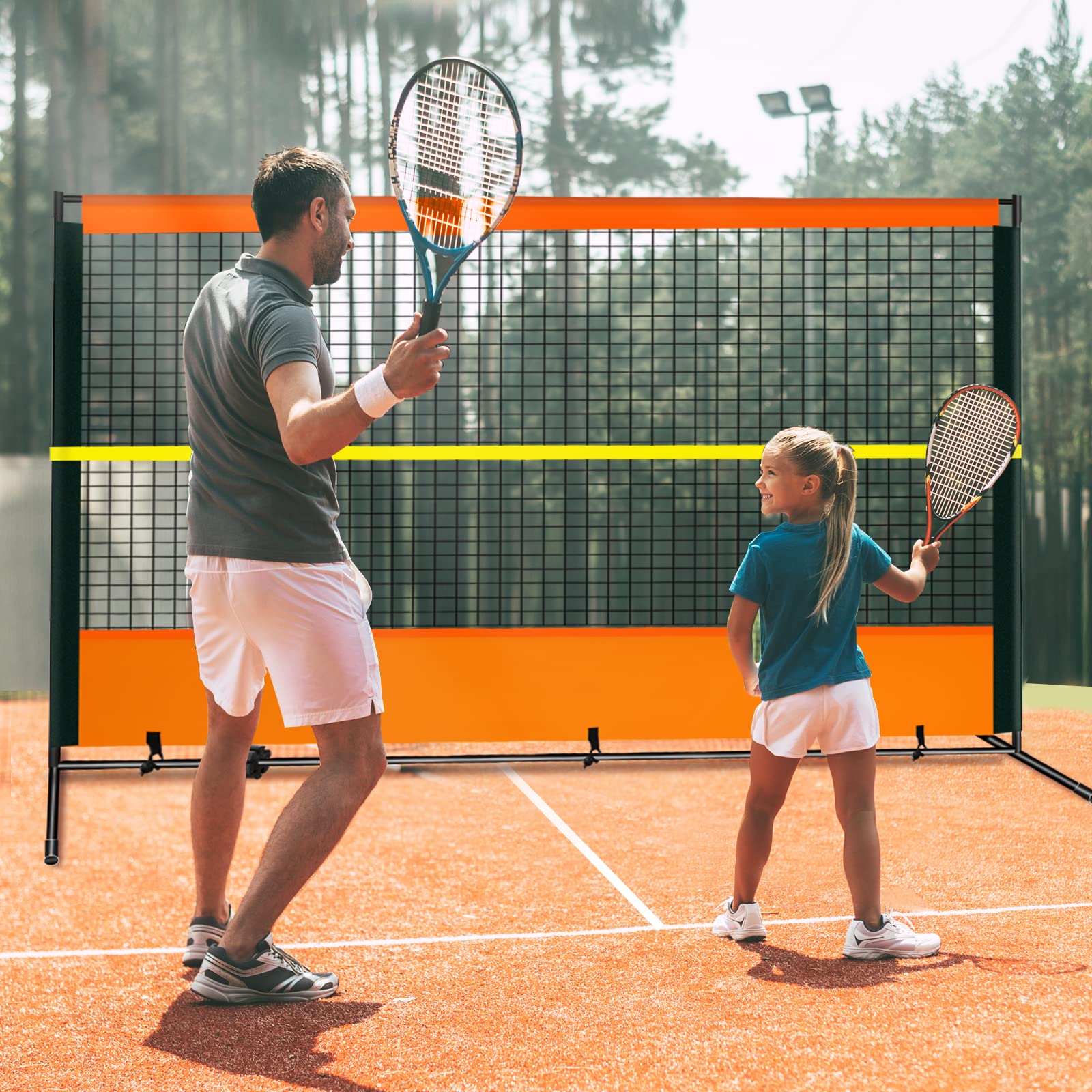 Mua Tennis Rebound Practice Wall - 12ft x 6ft Rebounder Net for Tennis ...