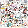 Amazon.com: 110PCS Funny Teacher Stickers,Aesthetic Teachers Day Card ...