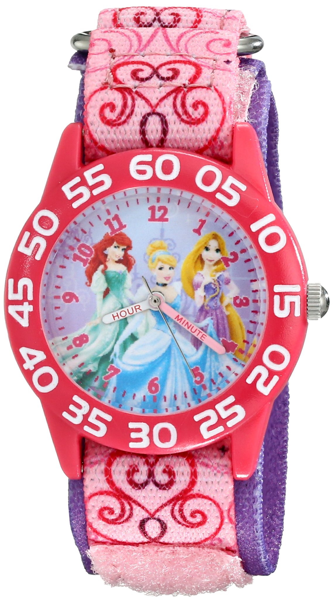 Mua Princess Kids' Plastic Time Teacher Analog Quartz Nylon Strap Watch ...
