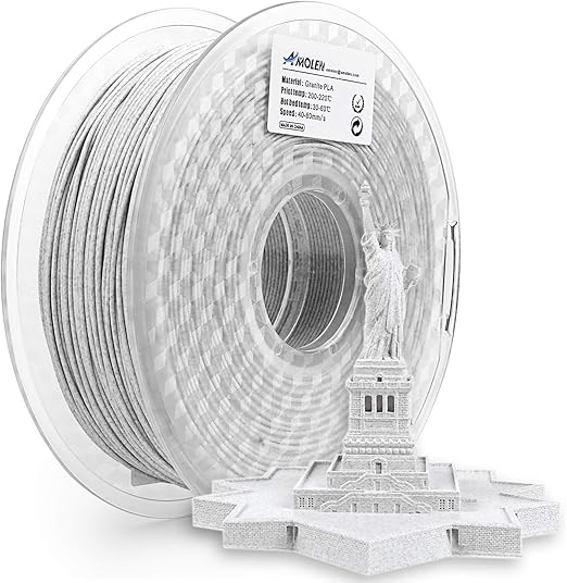 AMOLEN 3D Printer Filament, Granite 1.75mm PLA Filament: Amazon.co.uk ...