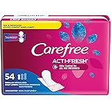 Amazon.com: Care Free Acti-Fresh Body Shaped Regular Pantiliners, Fresh ...