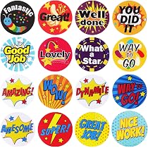 Sticker Sheets For Kids 50 Cute Animal Motivational Reward Stickers 2x2 ...