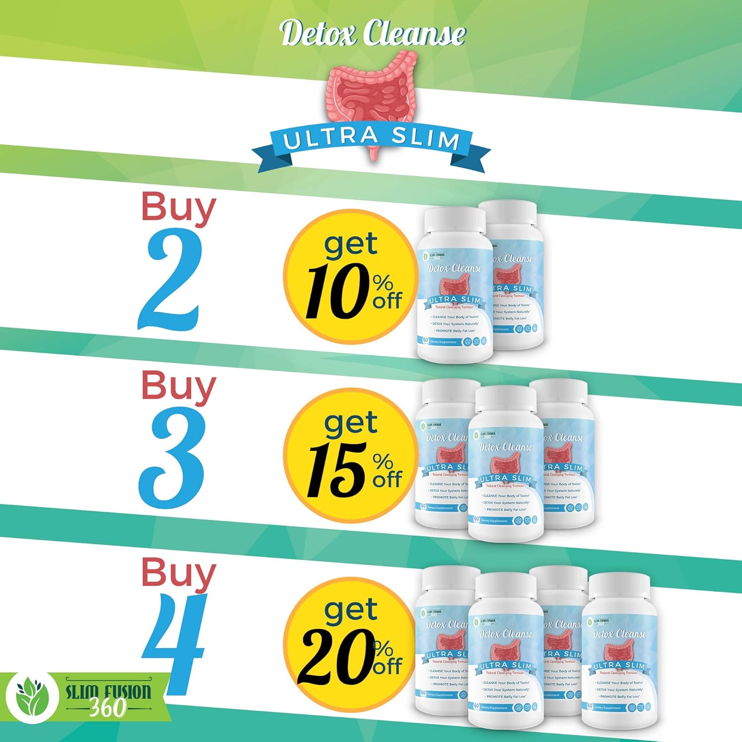 Ultra Slim Detox Cleanse - Slim Fusion Cleanse - Cleanse Your Body of ...