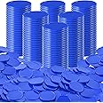 Amazon.com: Coopay 1000 Pieces Plastic Learning Counters Disks Bingo ...