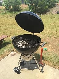 Amazon.com : Weber KETTLE Lid HINGE Kit, 22.5 26.75 Smoker Grill One ...