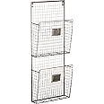 Amazon.com: Designstyles Two Tier Wall File Holder – Durable Antique ...
