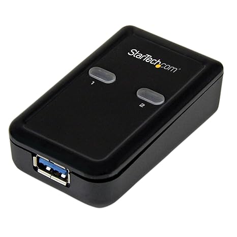 StarTech.com 2 Port 2-to-1 USB 3.0 Peripheral Sharing Switch – USB ...