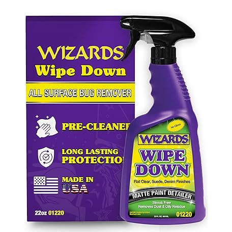 Mua Wizards - Wipe Down Quick Detailer Spray - Matte Finish Cleaning ...
