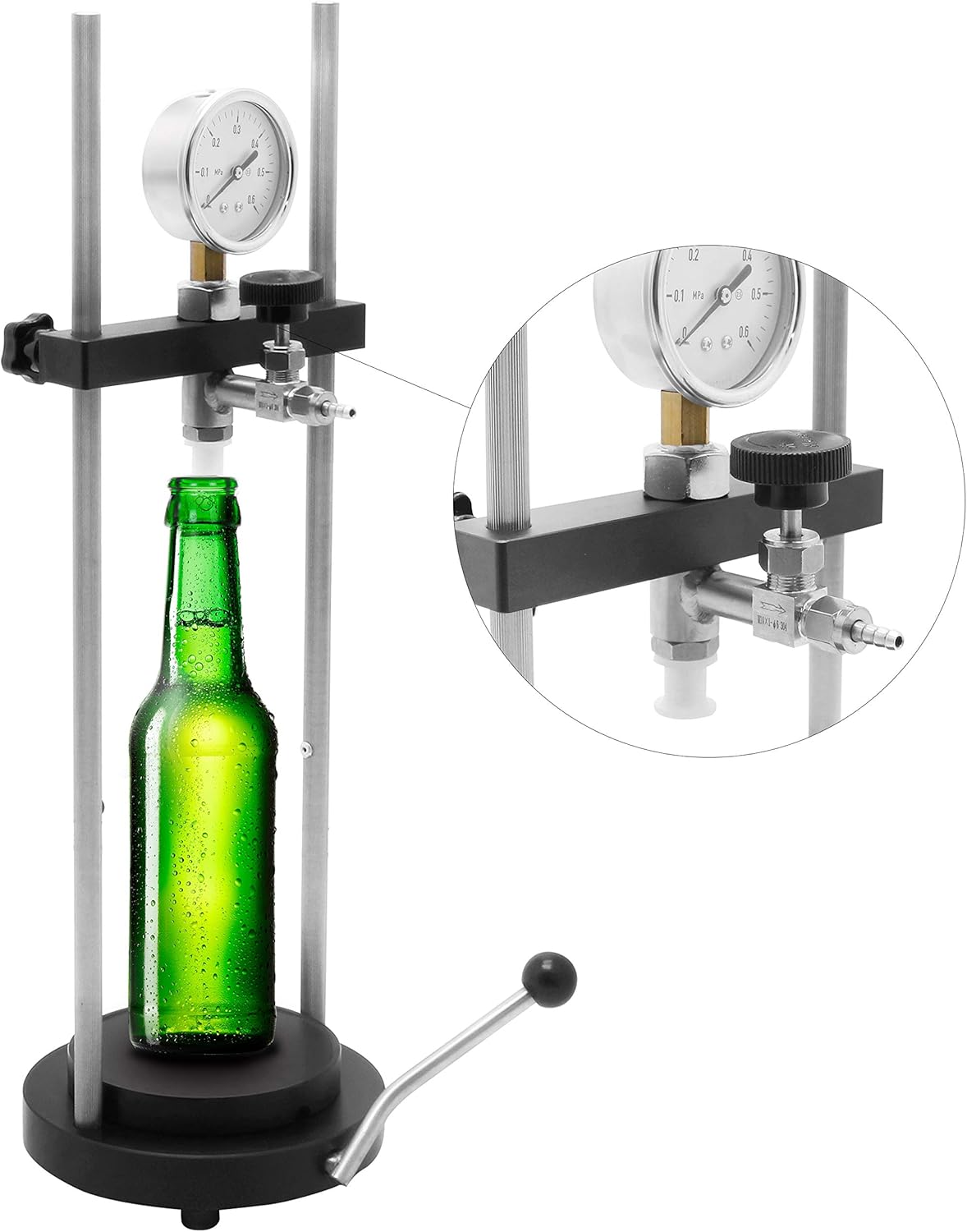 7001-A Gas Volume Tester, Soft Drink CO2 Tester for The Beverage,Beer ...