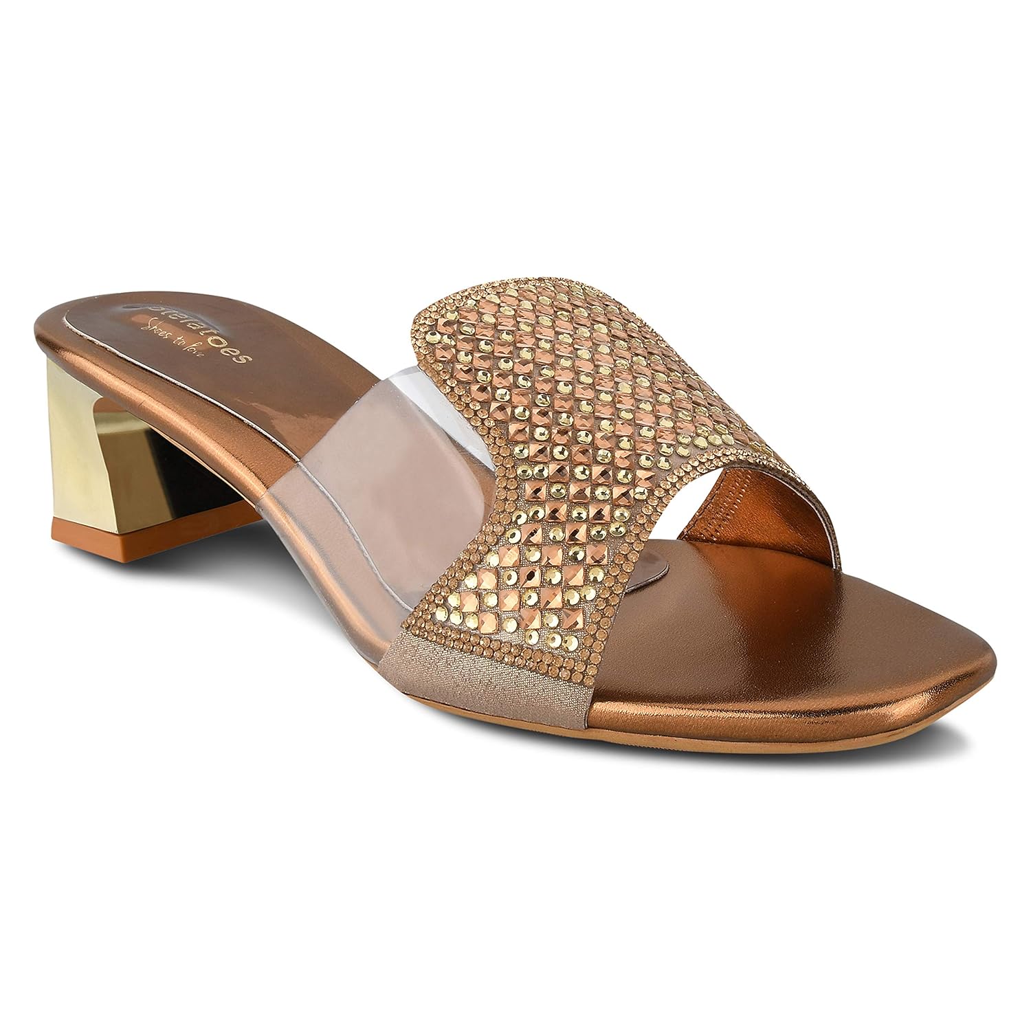 Buy Stelatoes Women's Silicone One Toe Flats (Heel Height : 2.1 Inches ...