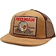 Red Man Chewing Vintage Patch Hat (1990s) Redman Retro Classic Snapback ...
