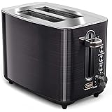 Amazon.com: Crux 2 Slice Stainless Steel Toaster, Extra Wide Slots ...