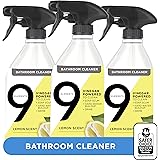Amazon.com: 9 Elements Bathroom Cleaner, Lemon Multi Surface Shower ...
