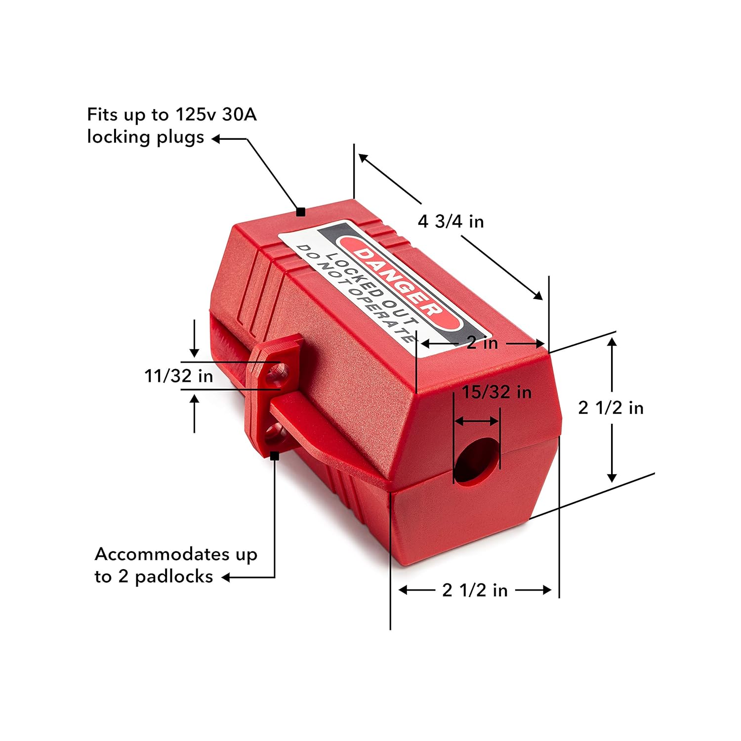 Universal Multipole Breaker Lockouts Electrical Lockout TAGOUT KIT w ...