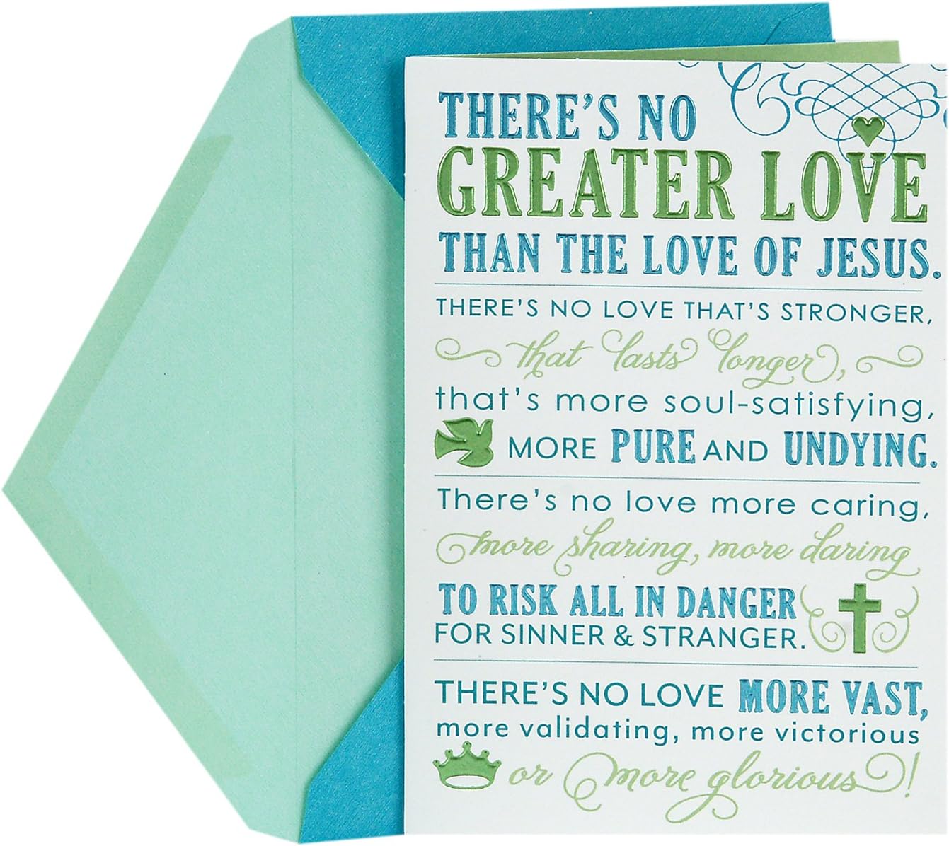 DaySpring Religious Easter Card (Praying Your Heart is Full) : Amazon.ae