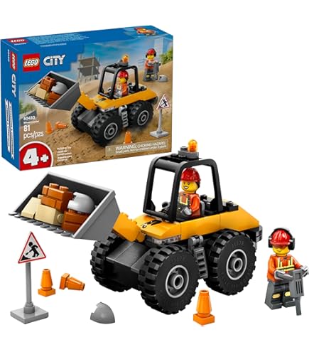 Lego Rolo Compressor Maravilha LEGO Set City Great Vehicles 60401
