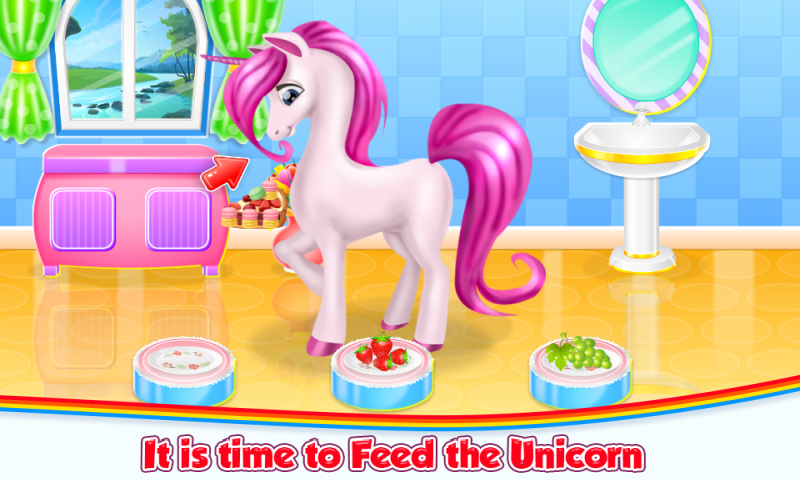 Amazon.com: Colorful Unicorn Caring : Apps & Games