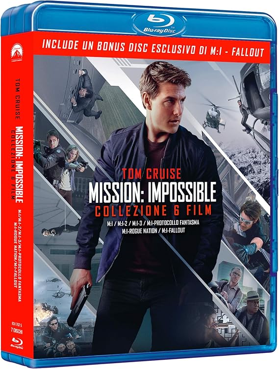 Mission Impossible Collection (7 Blu-Ray) [Import]: Amazon.fr: Alec ...