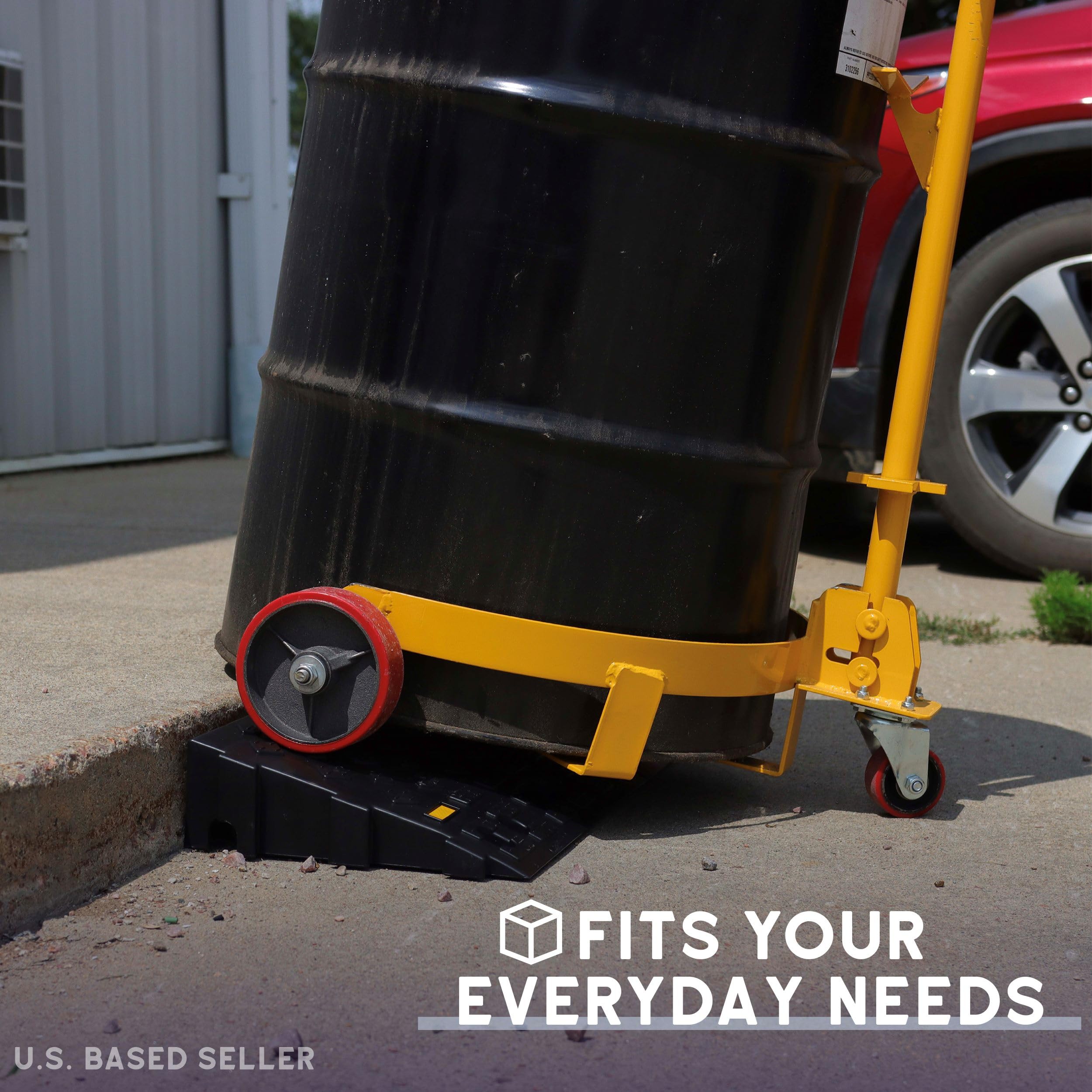 Mua BISupply 55 Gallon Drum Dolly 1pk - 1200 lb Capacity Oil Barrel ...