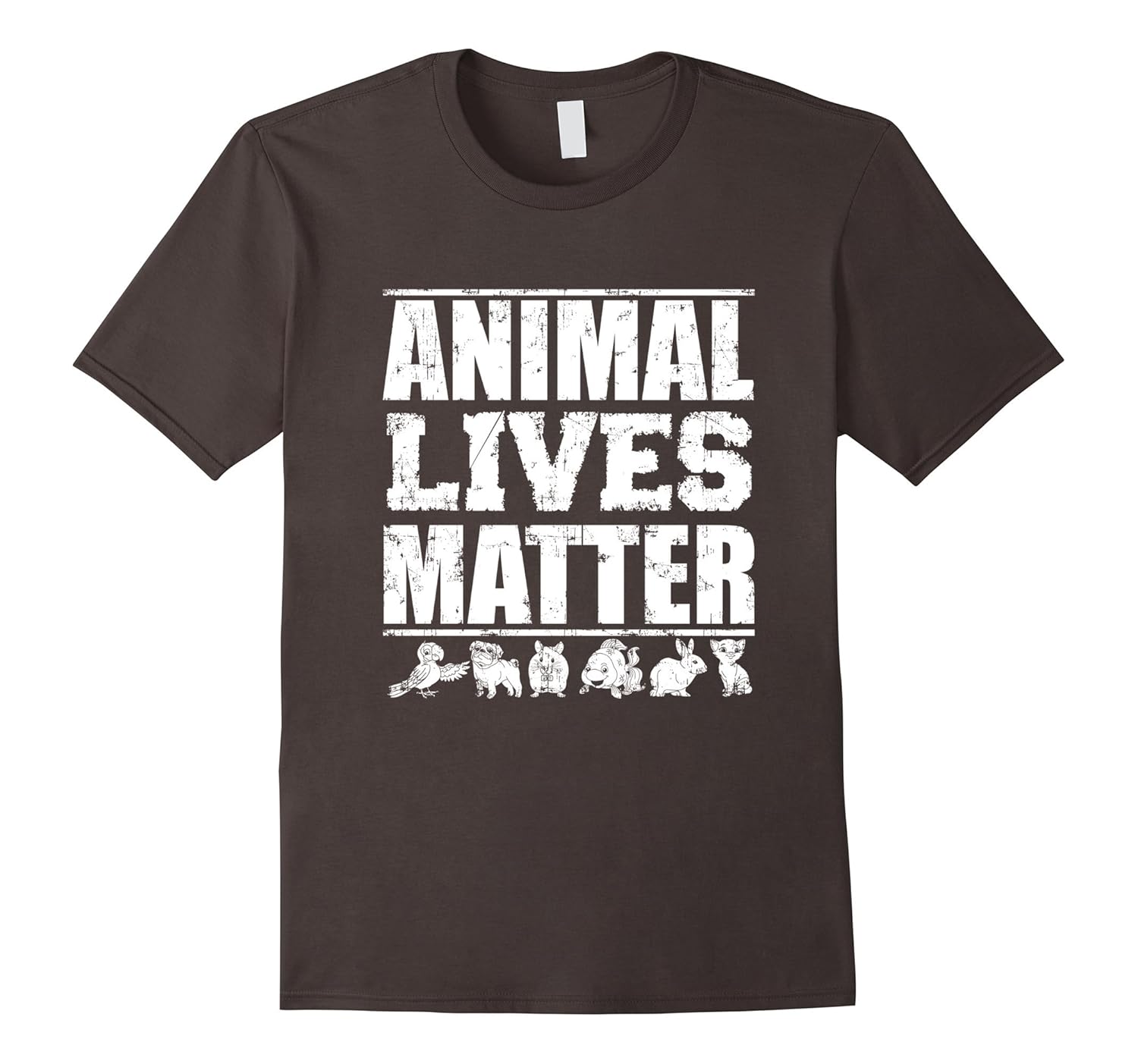 Animals Matter T Shirt Animal Lives Matter Animal Rescue-4LVS